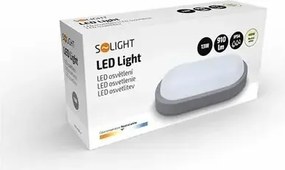Solight WO744-G LED venkovní osvětlení oválné / 13W / 910lm / 4000K /