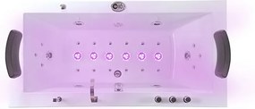 Terra Hydromasážní vana RAMONA 640H 180x90 s ohřevem vody