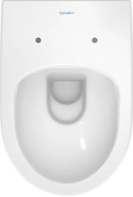 Duravit No.1 - SET Závěsné WC, Rimless + sedátko se sklápěcí automatikou, bílá 45620900A1