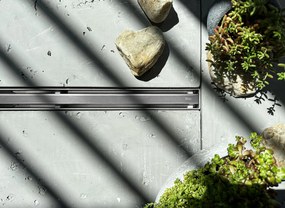 Odtokový žlab REA Neox Slim Pro 90, broušený nikl