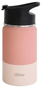 Eef Lillemor Dětská nerezová termoska - Pink/Coconut 375 ml