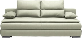 XXXLutz ROZKLÁDACÍ POHOVKA, textil, barvy stříbra, světle zelená Livetastic - Rozkládací pohovky - 001574001208