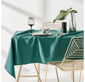 Room99 Dekorační ubrus na stůl AURA Barva: Zelená, Velikost: 140 x 220 cm