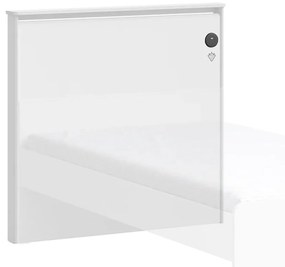 Čilek Studentská postel 100x200 cm s čelem White