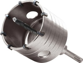 Extol Premium 8801972 SDS PLUS do zdiva korunkový O 150mm x 110mm M22 Dostupné varianty: Korunkový vrták do zdiva SDS plus ø 68 mm délka stopky 100 mm M16 EXTOL PREMIUM