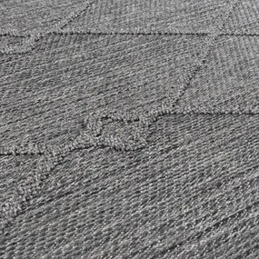 Vopi | Kusový koberec Patara 4955 grey - 80 x 150 cm
