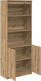 Vysoká deska Artisan Dub 70x35x180 cm kompozitní dřevo 3328479