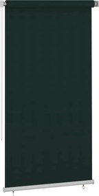 Venkovní roleta 125 (Š) x 230 (V) cm tmavě zelená HDPE 312825