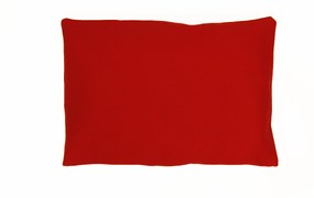 S radostí - vlastní výroba Pohankový polštář červený Velikost: 60 x 80 cm