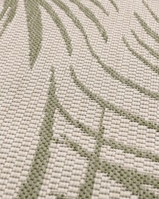 Koberec Lineo beige/jungle green 120cm