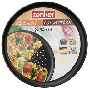 Perforovaný plech na pizzu Zenker Special Countries, ø 32 cm