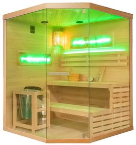 BPS-koupelny Finská sauna Relax  150x150, 4-5 osob