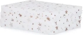 CHIPOLINO Skládací matrace 120x60 cm White,beige stars