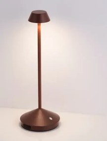 Venkovní stolní lampa Lumo hnědá