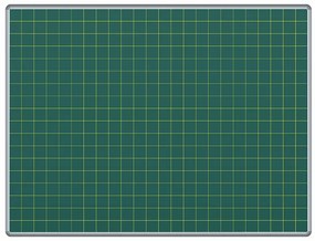 Magnetická tabule pro popis křídou ŠKOL K 120 x 100 cm (potisk) - notová osnova (101201002201)