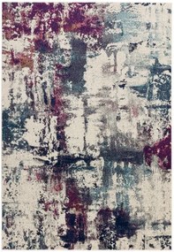 Barevný koberec Dinamo Abstract Navy Rozměry: 200x290 cm