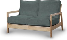 Potah na pohovku IKEA  Lillberg 2-místná nerozkládací barva modrá látka pletený vzor
