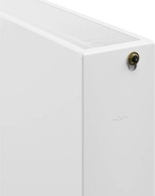 Mexen, Mexen Flat CVF33 panelový radiátor 600 x 1500 mm, spodní připojení, 3301 W, bílý - W633F-060-150-00