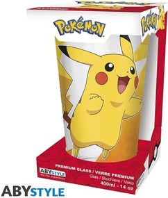 Sklenice Pokémon - Pikachu 400 ml