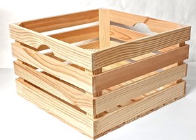 Dřevěná bedýnka 40x40x30 cm