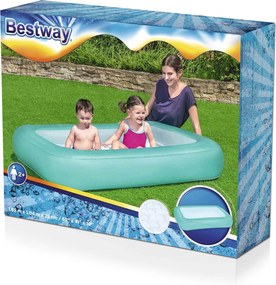 Nafukovací bazén 165 x 104 x 25 cm 2 barvy Bestway 51115 růžová