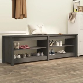 vidaXL Lavice s botníkem 160x36,5x50 cm masivní borovice [821728] Barva: Přírodní