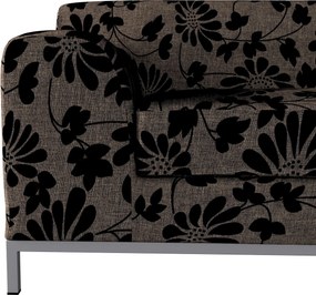 Potah na pohovku IKEA  Kramfors 3-místná barva hnědá látka pletený vzor, vzorované