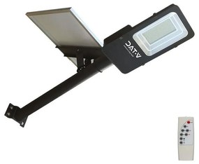 V-Tac LED Stmívatelná solární pouliční lampa HYBRID LED/50W/230V 4000K IP65 + DO 23578