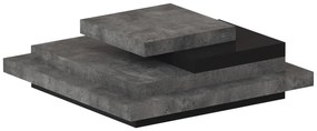 OnaDnes -20% Betonově šedý konferenční stolek TEMAHOME Slate 110 x 110 cm