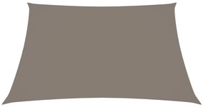 Stínící plachta oxfordská látka čtvercová 6 x 6 m taupe,  135417