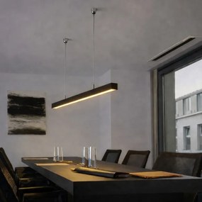 Brilagi- LED Závěs. svít. FULLDAY LED/20/30/40W/230V 2700/4000/6000K 120cm černá
