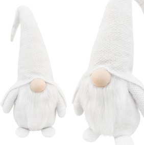 Tutumi - Vánoční trpaslík 50cm YX068, bílá, CHR-09547