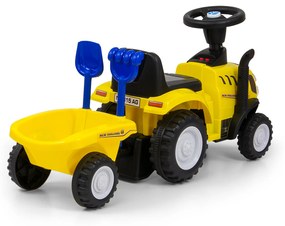 Milly Mally Traktor s vlečkou NEW HOLLAND T7 žlutá