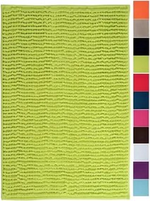 MSV CHENILLE koupelnová předložka 40 x 60 cm limetková / mikrovlákno /