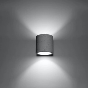 Sollux Lighting Nástěnné svítidlo ORBIS beton