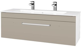Dřevojas Koupelnová skříň ASTON SZZ 120 Varianta: D02 Bříza / Úchytka T07 / D02 Bříza