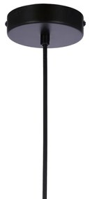 Černý závěsný lustr Jonera pro žárovku E27  - Candellux