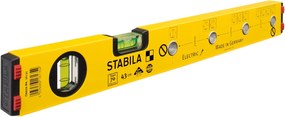 STABILA Vodováha pro elektrikáře se značkovacími otvory, typ 70MAS, 43 cm