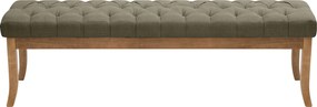 Lavice Ramses látka světlý antik 150 – taupe