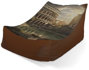 Sablio Sedací vak Lounge Řím Koloseum Art - 120 x 100 x 80 cm
