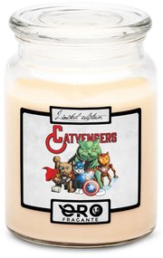 Svíčka Catvengers (Vůně svíčky: Vanilka)