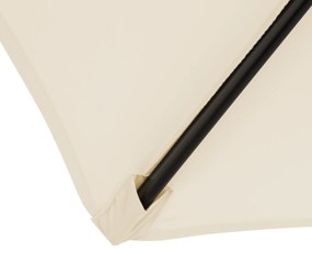 Slunečník béžový průměr 200 cm 102548
