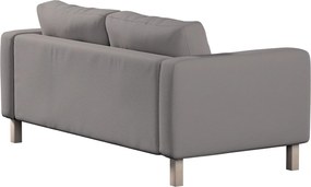 Potah na pohovku IKEA  Karlstad 2-místná, nerozkládací, krátký barva béžová látka pletený vzor
