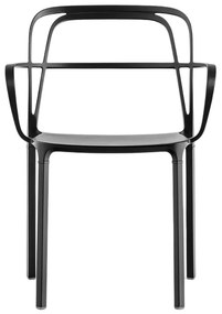 OnaDnes -20% Pedrali Černá kovová jídelní židle Intrigo 3715
