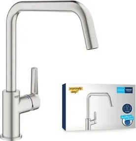 Grohe - Dřezová baterie, supersteel