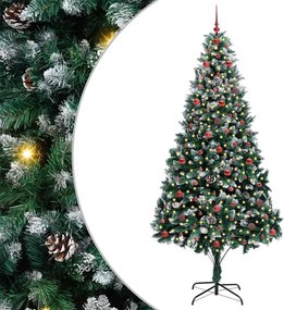 Umělý vánoční stromeček Zelená 240 cm PVC, ocel a plast 3396282