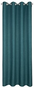 ZATEMŇOVACÍ ZÁVĚS NA KROUŽCÍCH TERRA COLLECTION MOROCCO 140X250 CM TYRKYSOVÁ