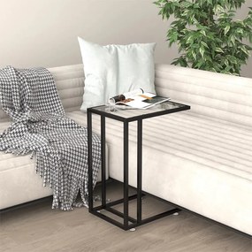 Stolek na notebook průhledný 50 x 35 x 65 cm tvrzené sklo 331649