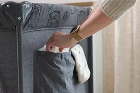 Kidnort Grotta Cestovní postýlka tmavě šedá