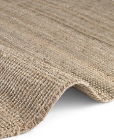 Hanse Home, Kusový koberec Jaipur 105975 Grey/Brown kruh, 200x200 (průměr) kruh, béžová, chodba / předsíň